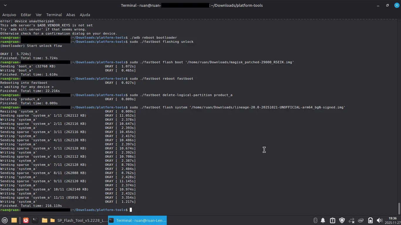 Como instalar a GSI no Multilaser M8 4G